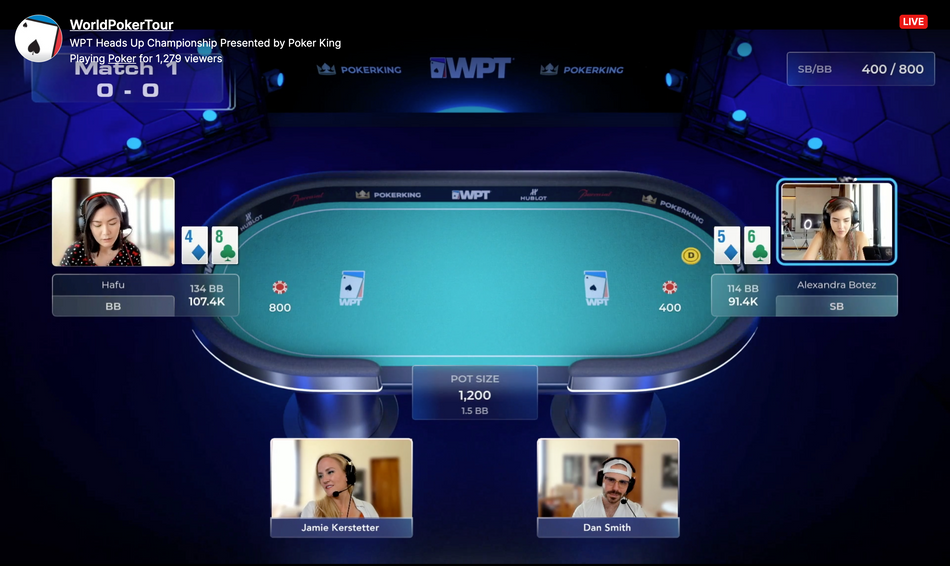 Chess master Alexandra Botez beats professional gamer Hafu in WPT Heads ...