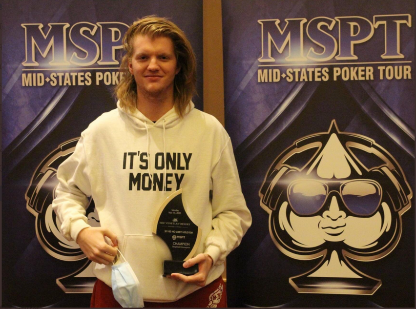 Landon Tice wins MSPT Venetian Main Event