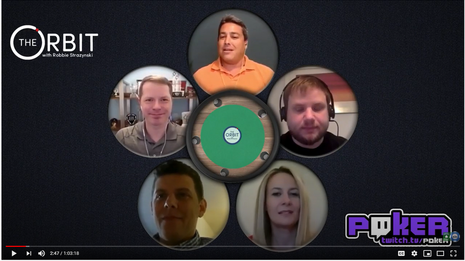 Robbie Strazynski takes on poker's pressing issues in "The Orbit"