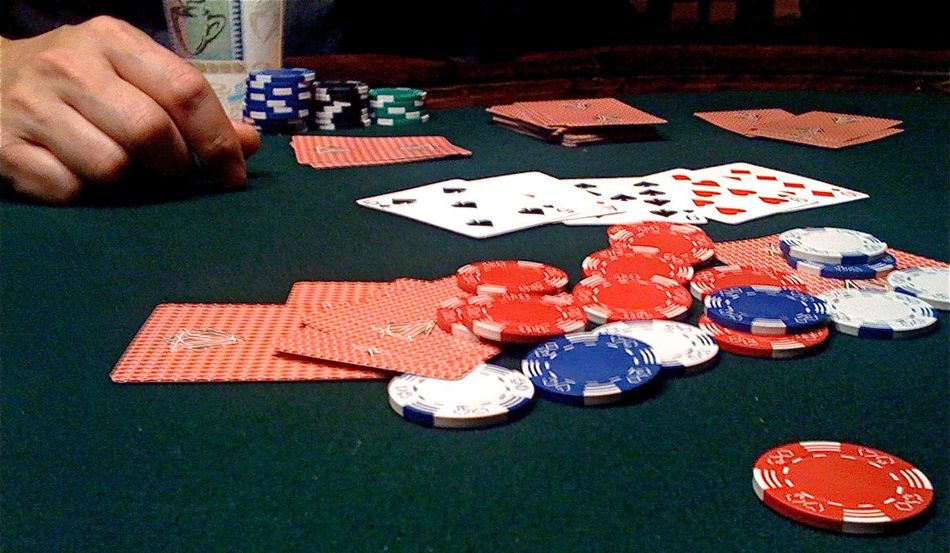 What is a poker ante?