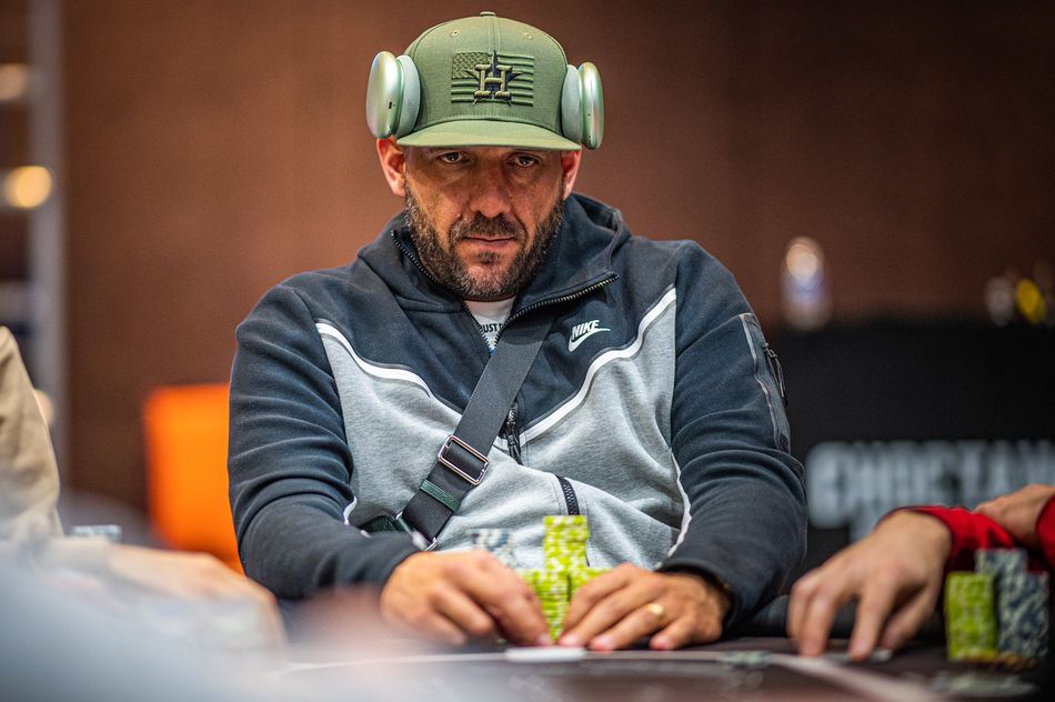 Brandon Guzman leads the field with sights on a WPT Choctaw final table