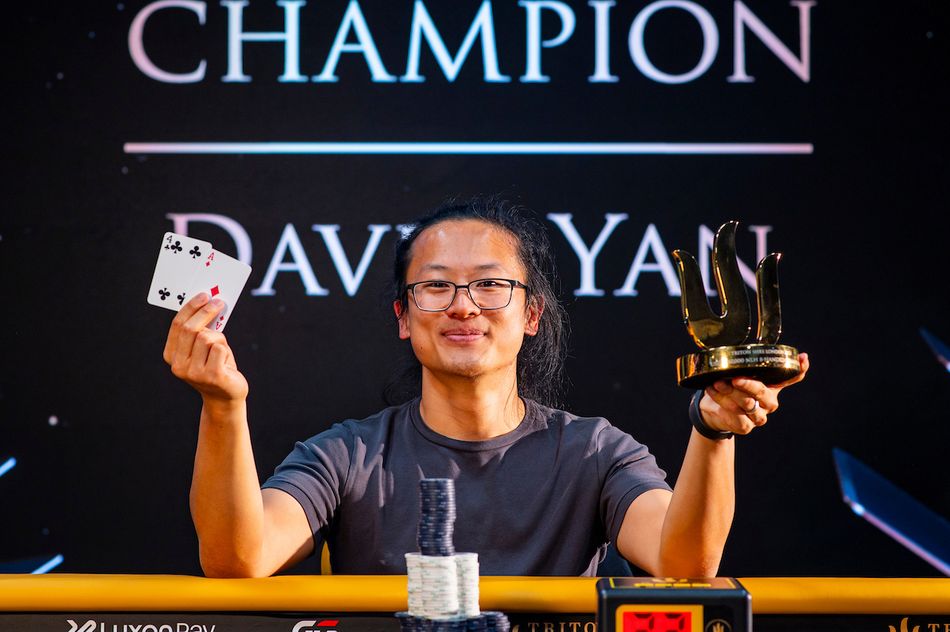 David Yan wins Triton London $200k NLH for $3,052,002 after three-way chop