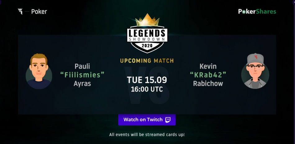 Ayras, Rabichow advance to Run It Once Legends Showdown finals