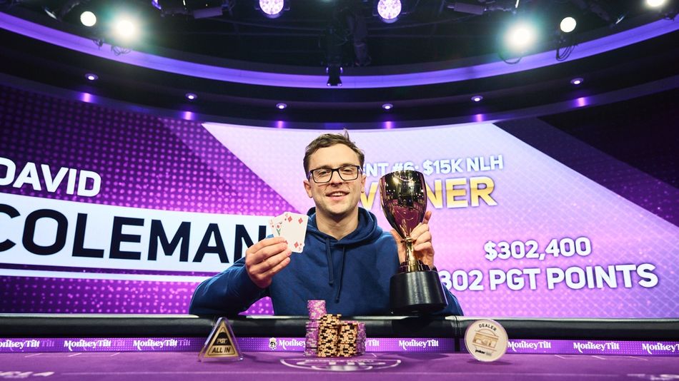 David Coleman scoops third PGT win of 2024, Kristen Foxen in hunt for ...