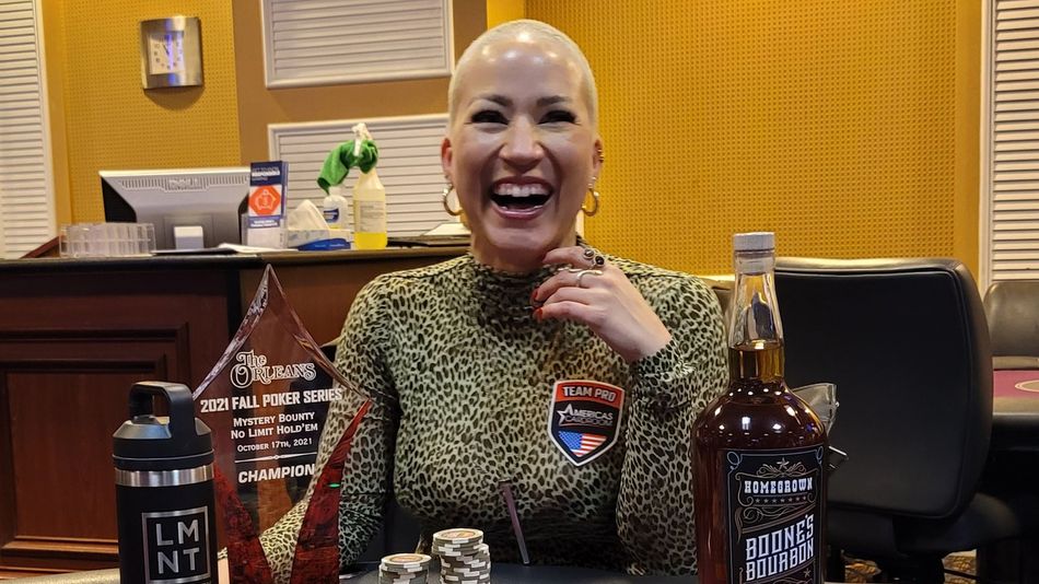 ACR Team Pro Ebony Kenney wins Orleans $500 Mystery Bounty Tournament