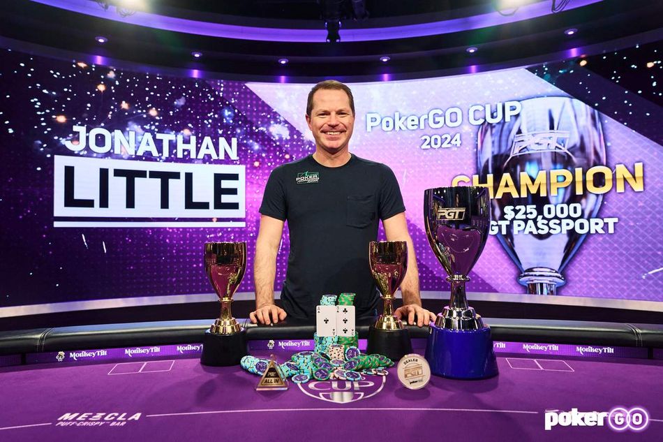 "Worked out this time!" -- Jonathan Little humble after PokerGO Cup victory