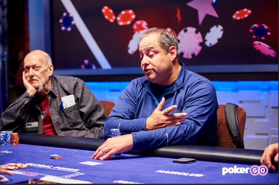 David “ODB” Baker leads the U.S. Poker Open $10,000 8-Game final table