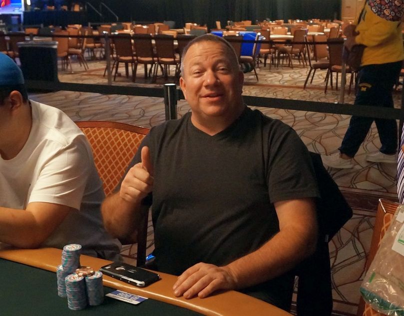 Circuit star Dan Lowery pushes hard in first Main Event-cashing run