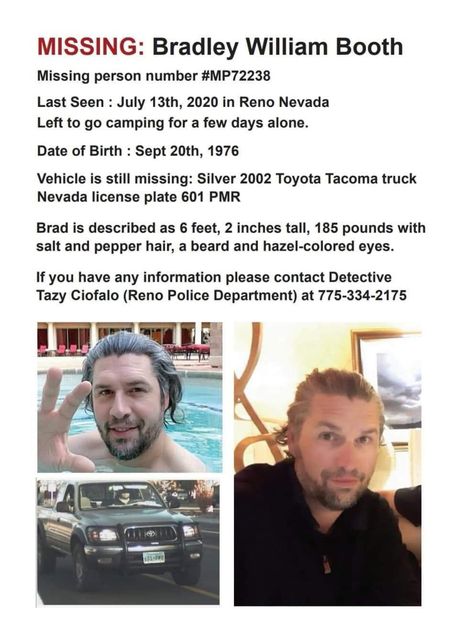 Brad Booth is still missing and his poker friends are desperate to find him