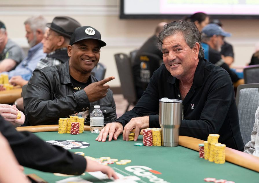 Two-time Grammy winner Tony Mercedes in the Super Seniors money on 61st ...