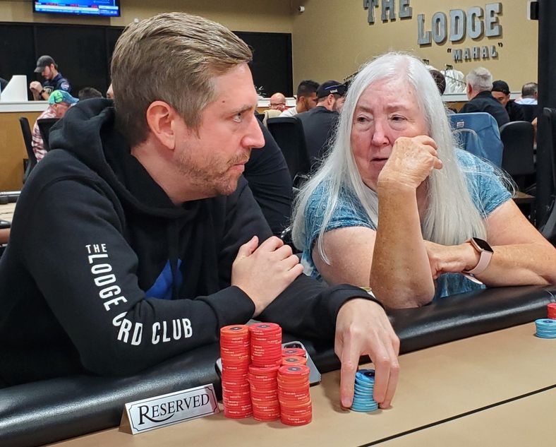 Playing Poker with Cindy Crawford and Andrew Neeme