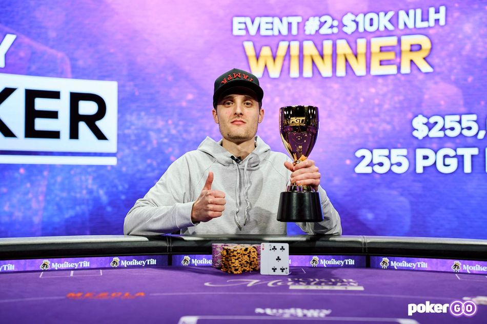 Jeremy Becker claims first PGT title with Poker Masters win