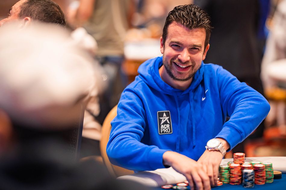 Redemption? Chris Moorman leads final 16 in WPT World Championship