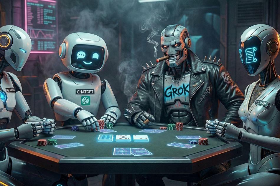 The AI Poker Battle of the LLMs: A detailed analysis