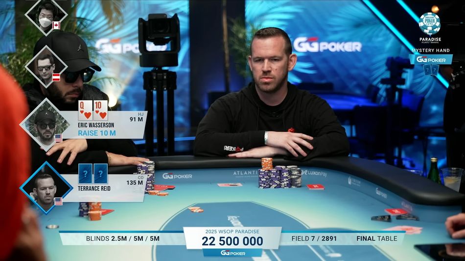 First-Hand Hands: TJ Reid vs. Eric Wasserson - $25K WSOP Super Main Event