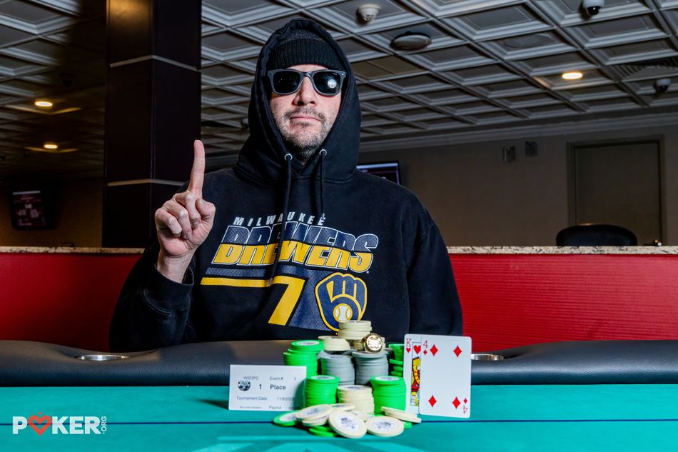 Curse broken? Man who won Ladies event ends 16-year WSOPC ring drought