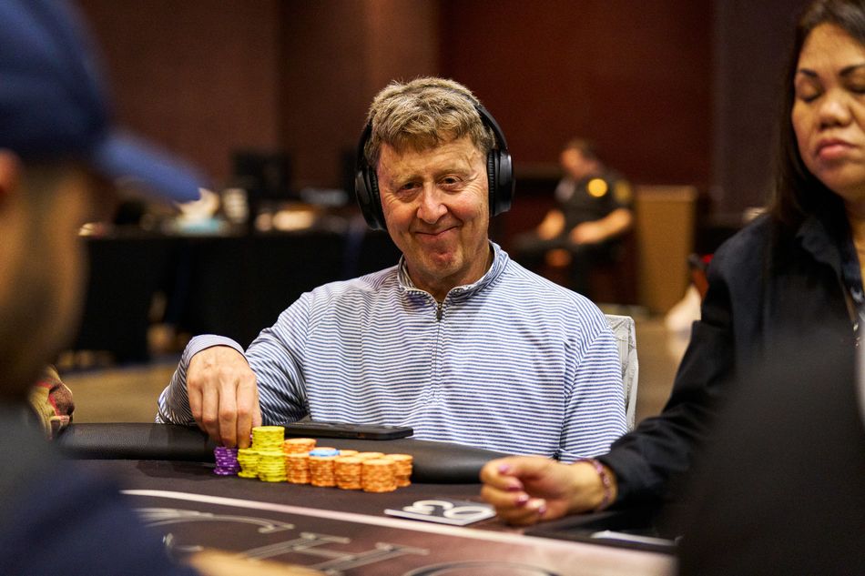 WPT Choctaw: Curt Kohlberg leads 84 players on Day 1A