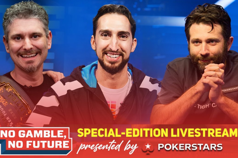 Watch: Hellmuth, Tilly join special live edition of No Gamble, No Future