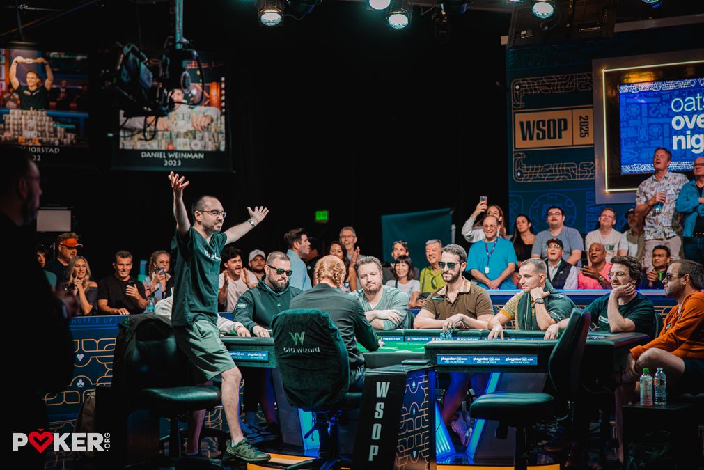 Hallaert leads as Kassouf explodes in unprecedented WSOP Main Event scenes