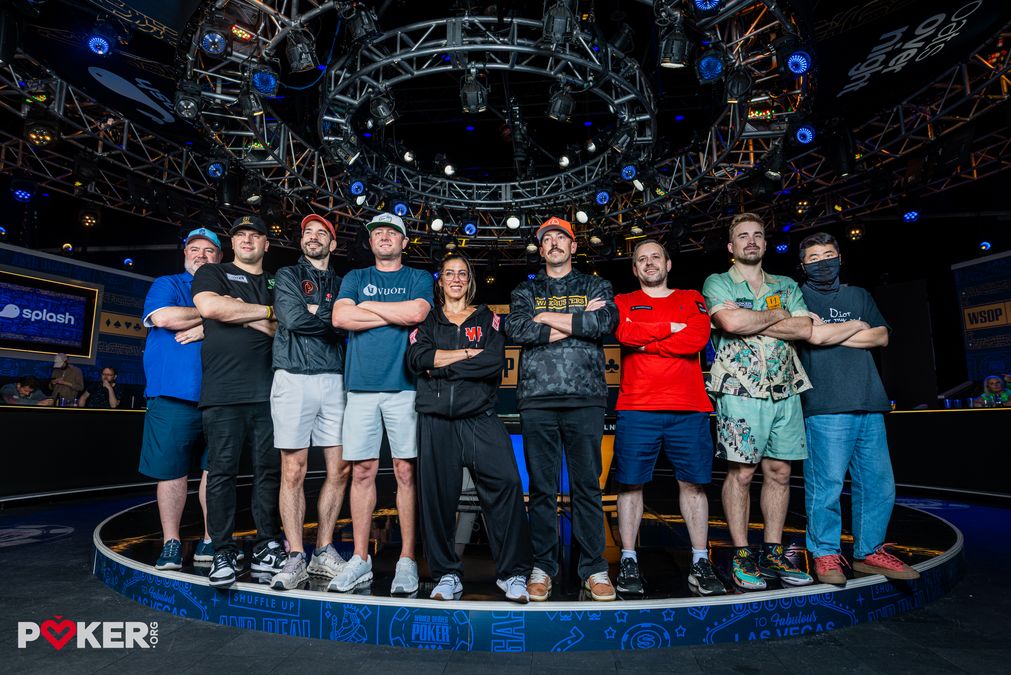 Meet the 2025 WSOP Main Event final table